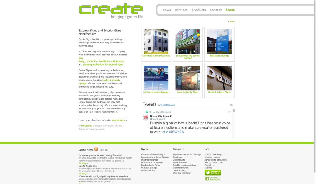 Create Signs – Layer